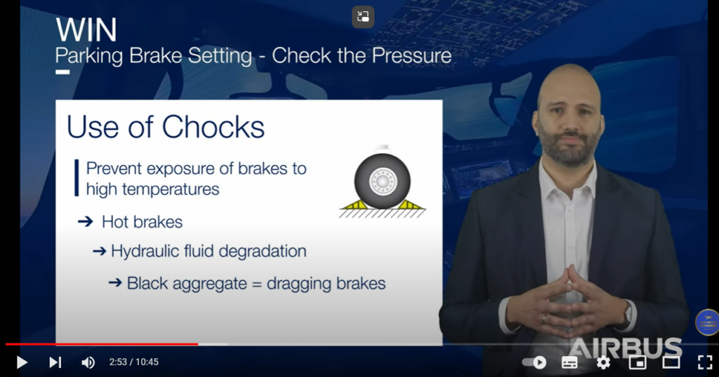 Airbus Parking Brake – Check the Pressure – Tommy's Diaries